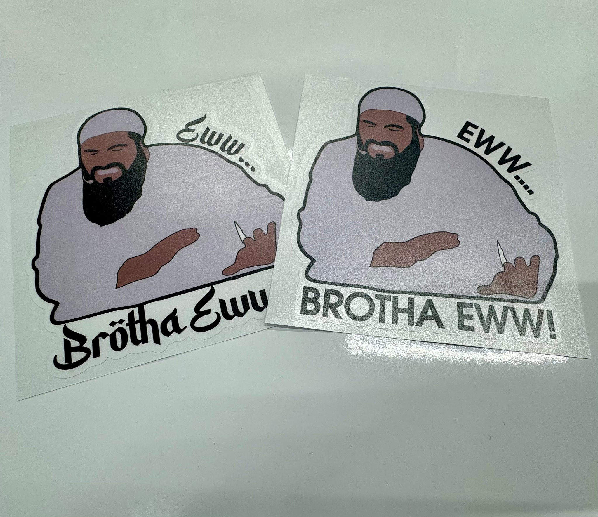 Ewww… BROTHA! Funny Sticker / Decal – XRacing Motorsport