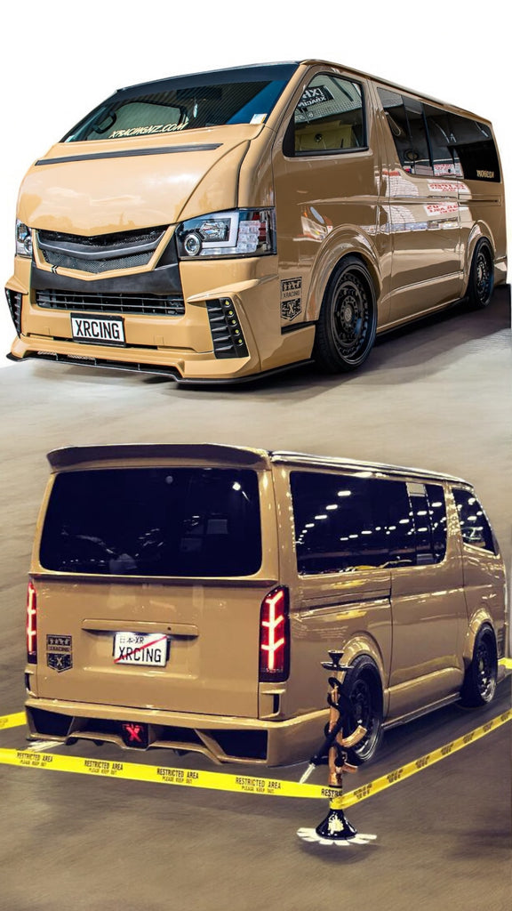 Toyota Hiace CUSTOM Front Bumper Lip * Narrow Body Only* – XRacing ...