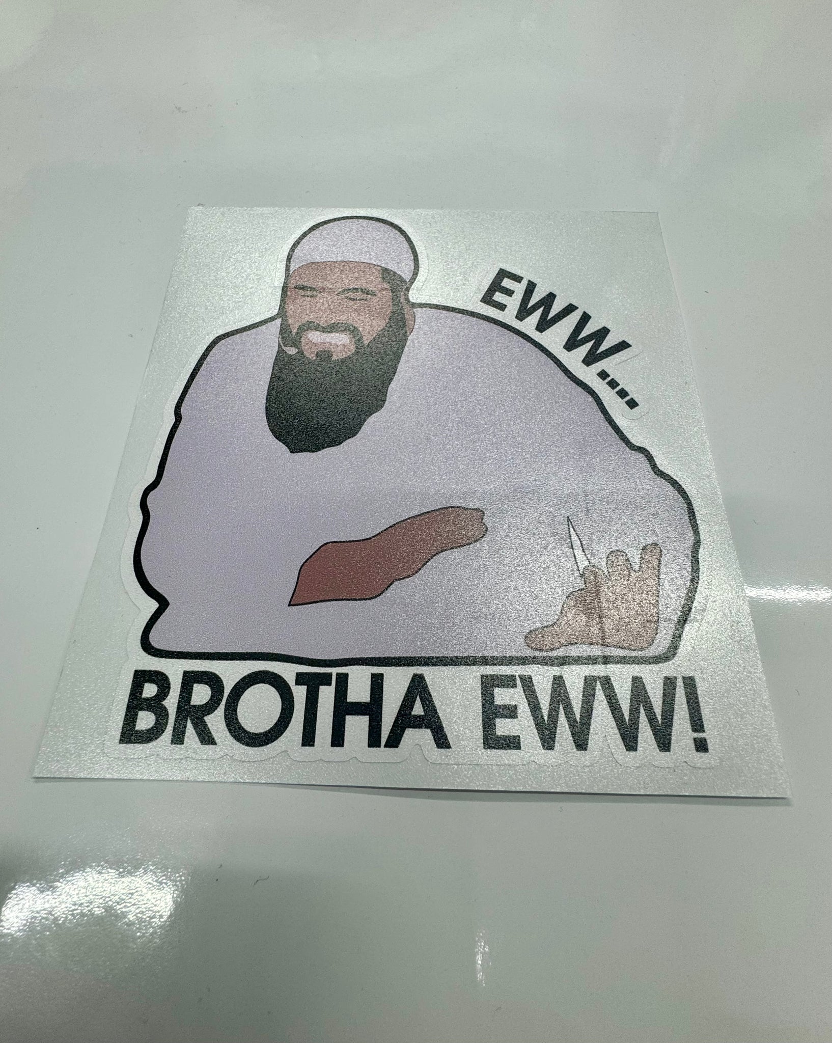 Ewww… BROTHA! Funny Sticker / Decal – XRacing Motorsport