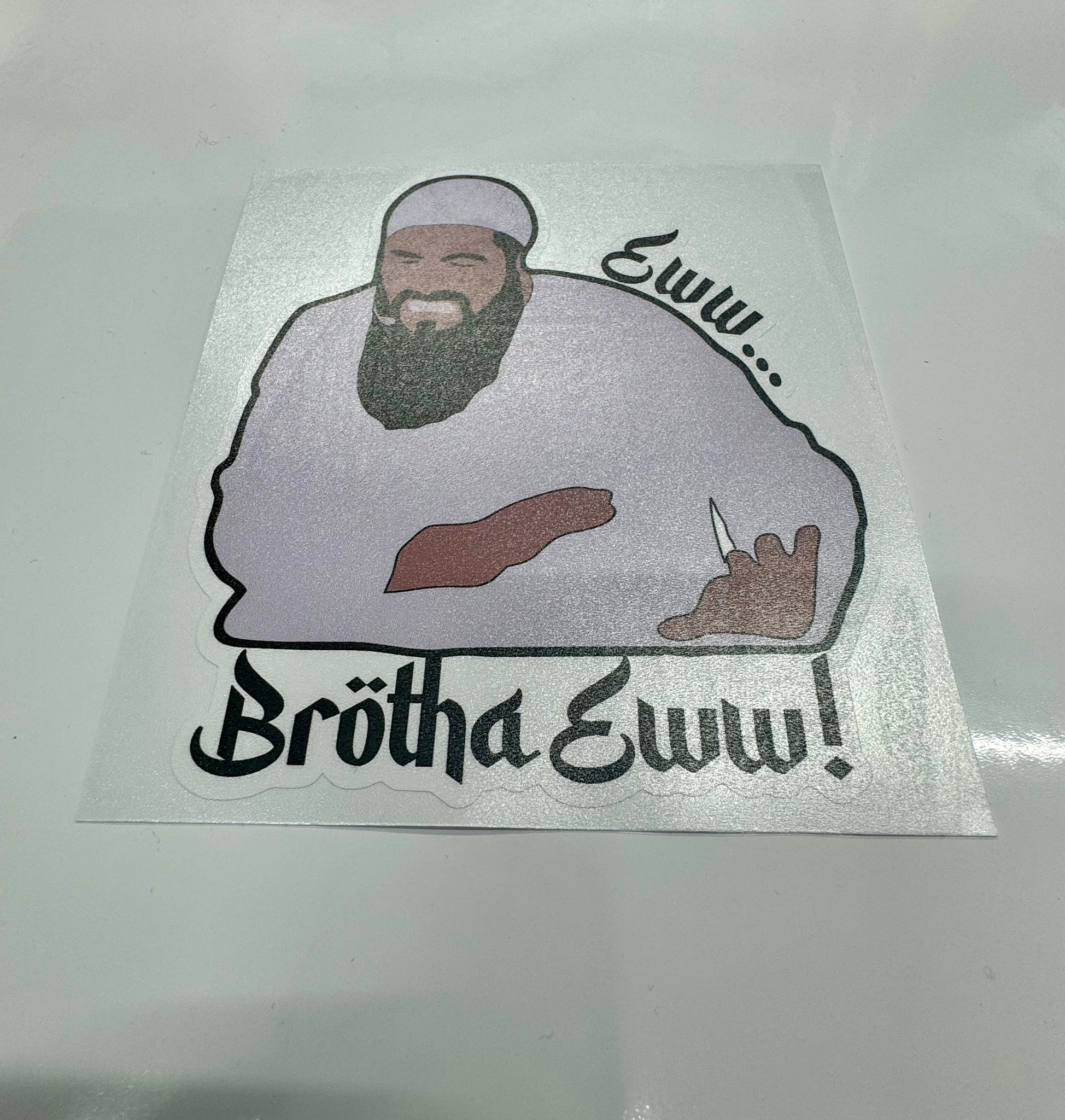 Ewww… BROTHA! Funny Sticker / Decal – XRacing Motorsport