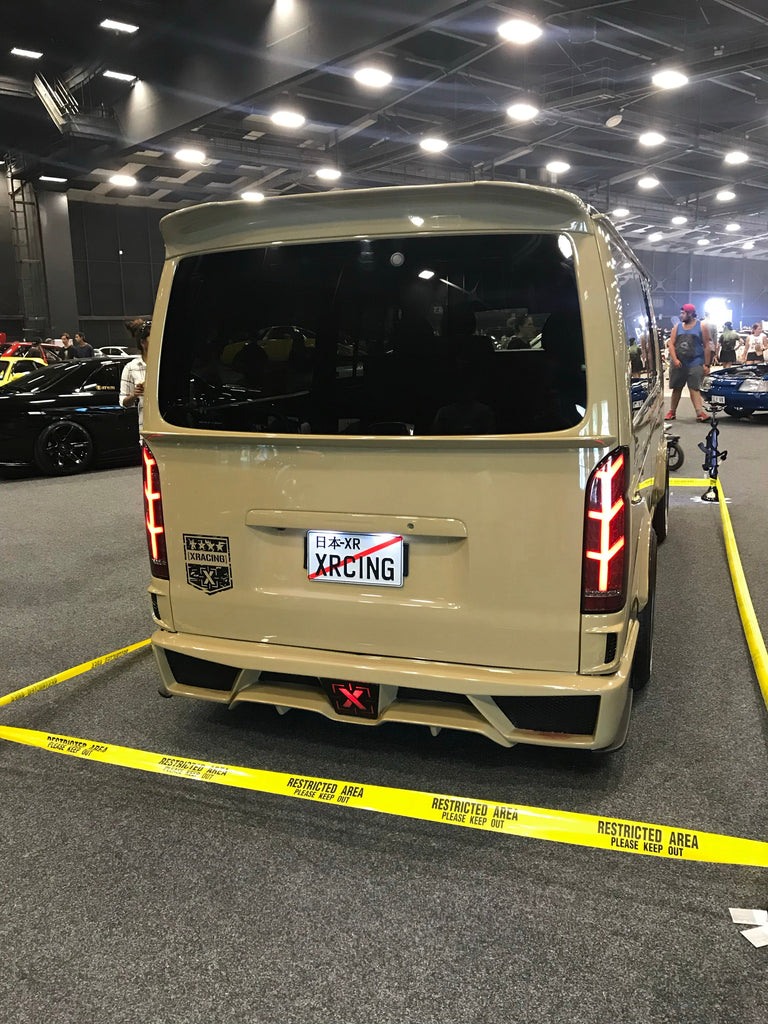 Toyota Hiace After Market Rear Bumper 2003 - 2018 – XRacing Motorsport