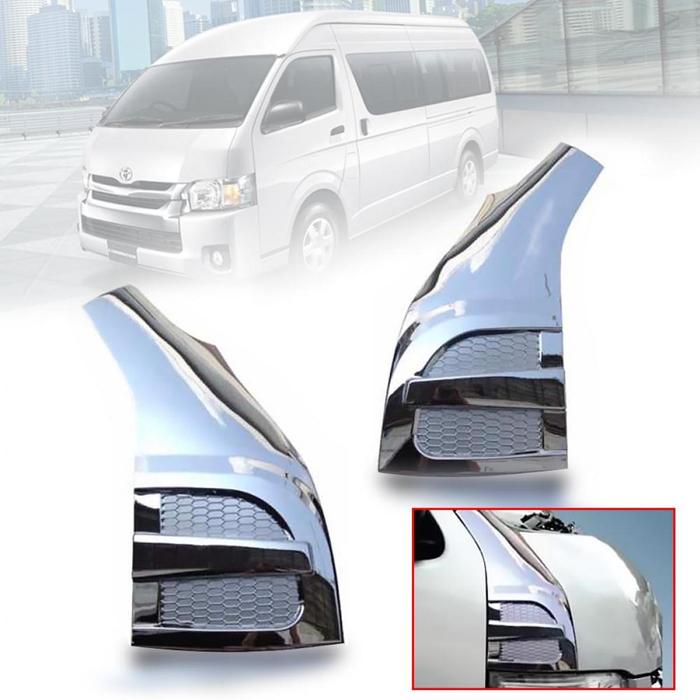 Toyota Hiace Chrome Corner Panel 2004-2018 | XRacing NZ – XRacing ...
