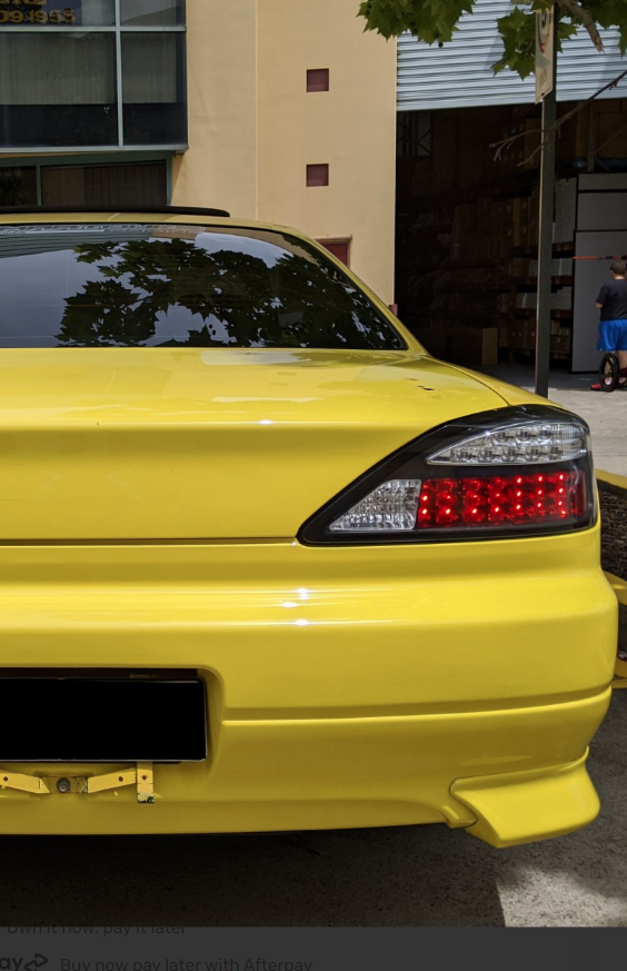 Nissan Silvia S15 JDM Black LED Tail Lights With Sequential LED Indica ...