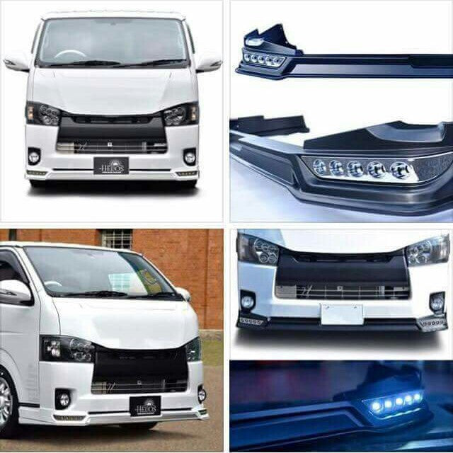 Toyota Hiace 2014 - 2018 Front Bumper Lip – XRacing Motorsport