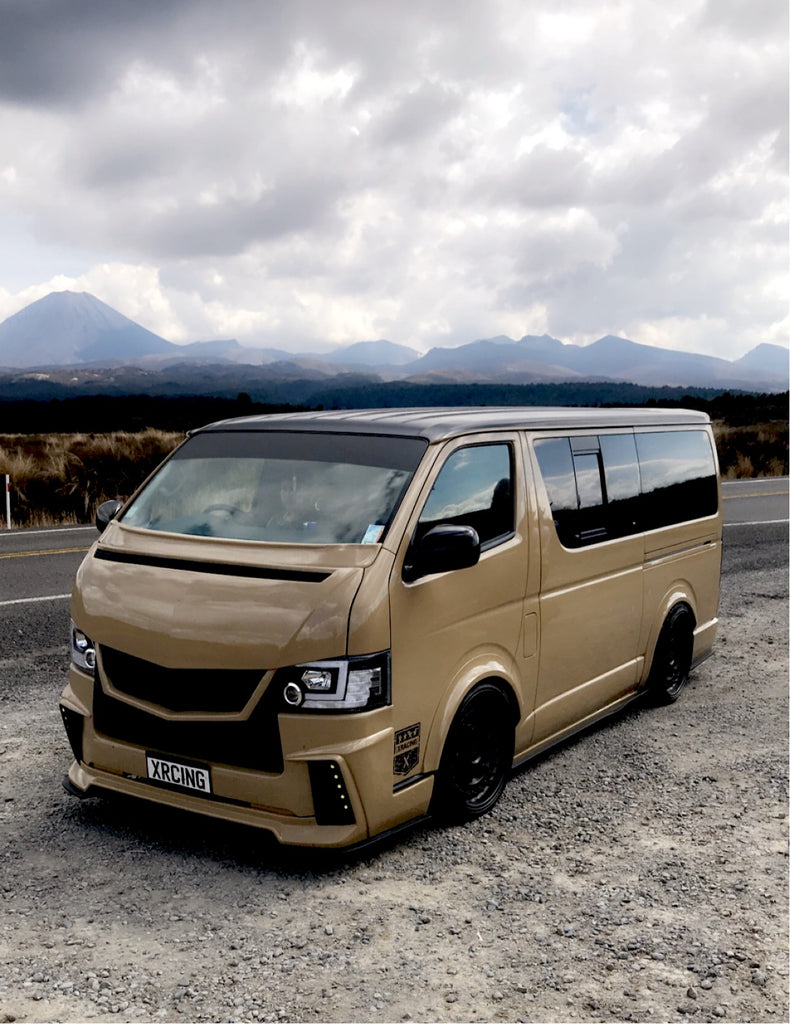 Toyota Hiace CUSTOM Front Bumper Lip * Narrow Body Only* – XRacing ...