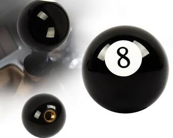8 Ball Universal Gear Knob | Billiard Shift Knob NZ | XRacing Motorsport