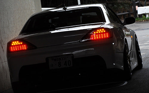 Nissan Silvia S15 JDM Black LED Tail Lights Sequential | NZ Stock ...